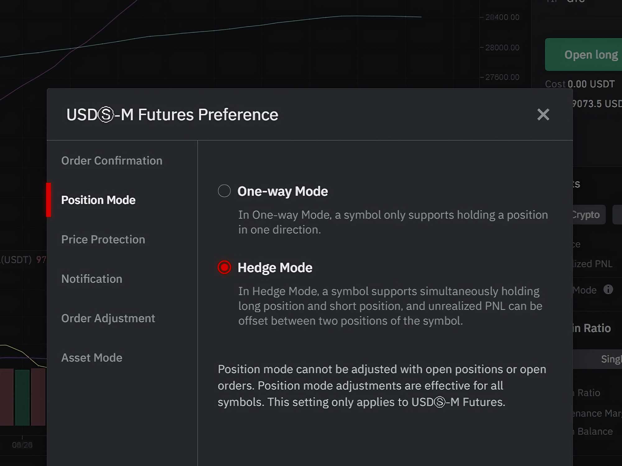 Understanding Hedge Mode In Binance | Hinvest Ai